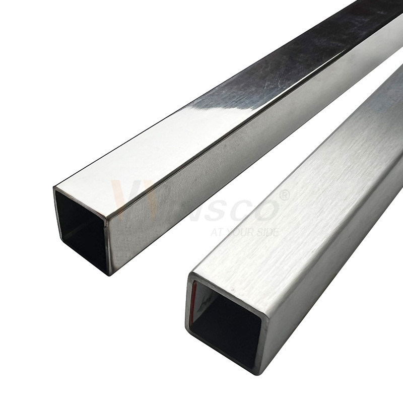 SUS 201 304 316 20mmx20mm ขนาดท่อสี่เหลี่ยมสแตนเลส 0.6mm-2.0mm ผนังหนาท ...
